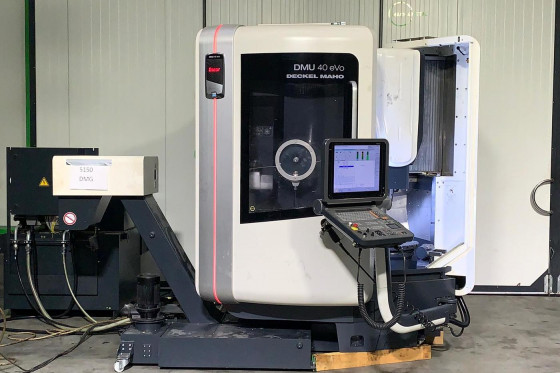 DMG MORI - DMU 40 eVo 3-axis CNC machine (VMC) used | Mach4Metal