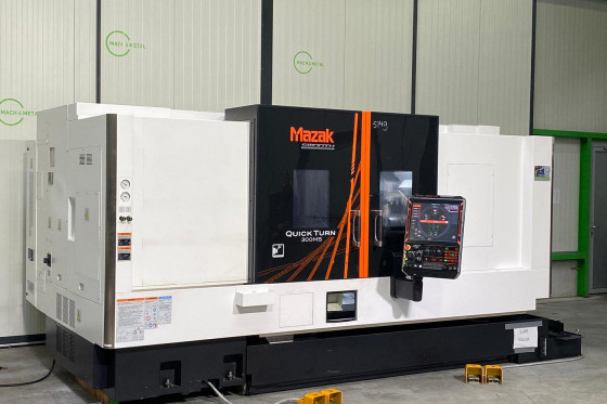 MAZAK - Quick Turn 300 MS CNC Lathe with c-axis used | Mach4Metal
