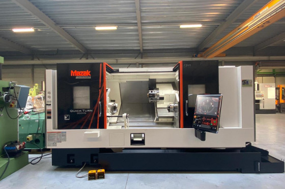 MAZAK - Quick Turn 300 MS CNC Lathe with c-axis used | Mach4Metal