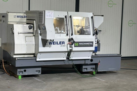WEILER - E50 Teach-in lathe used | Mach4Metal