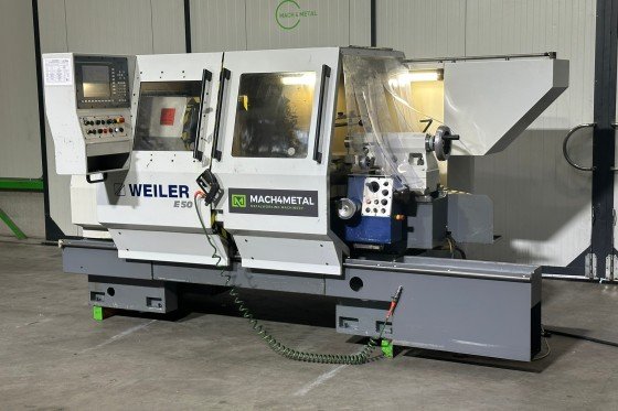 WEILER - E50 Teach-in lathe used | Mach4Metal