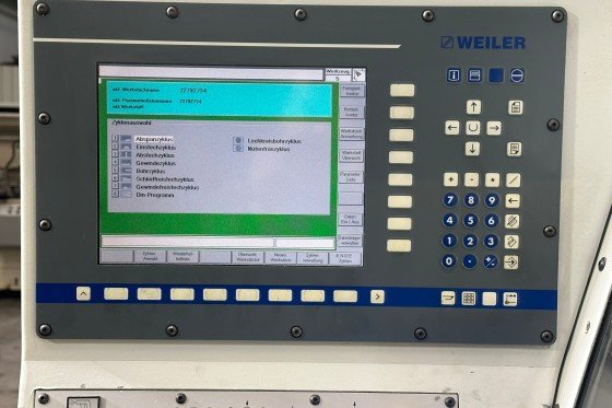 WEILER - E50 Teach-in lathe used | Mach4Metal