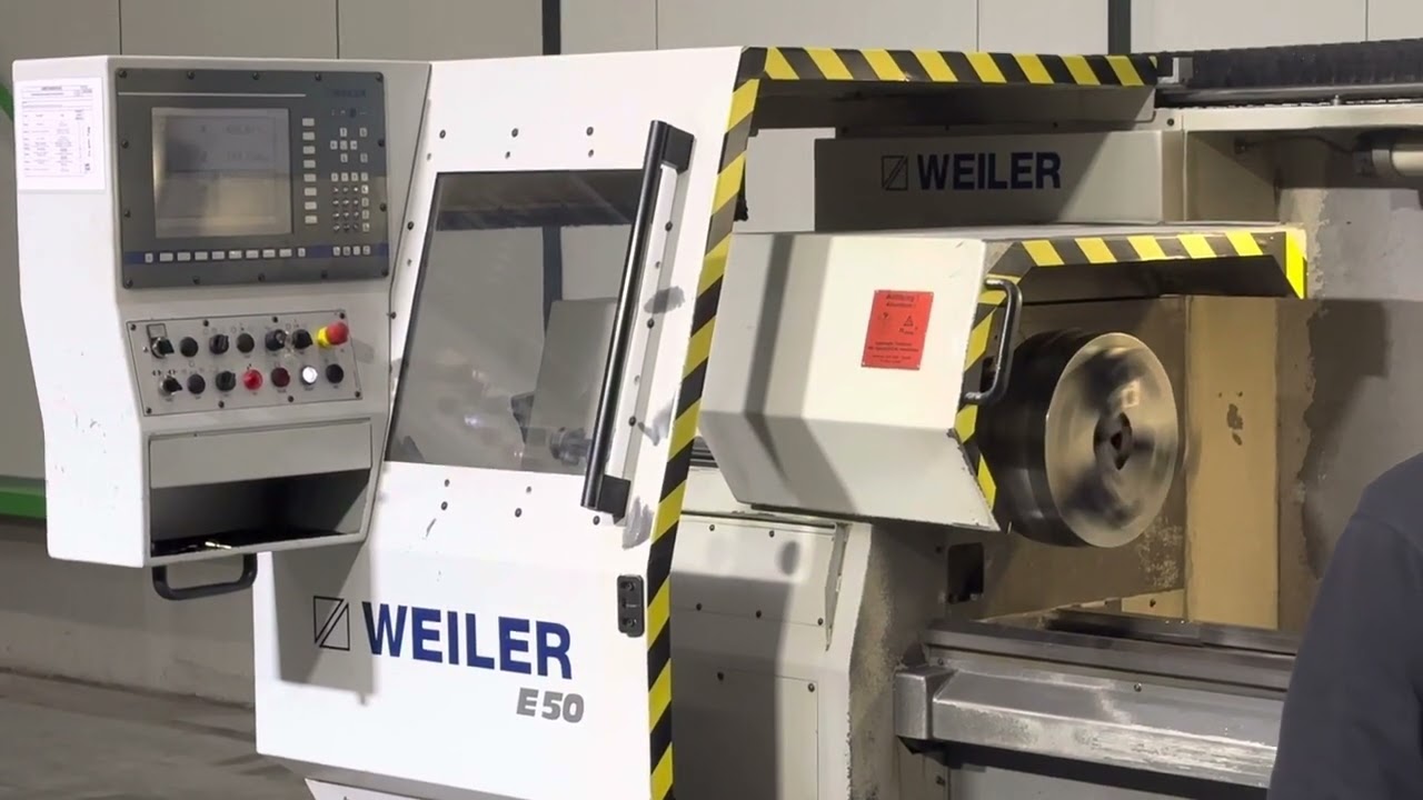 WEILER - E50 Teach-in lathe used | Mach4Metal