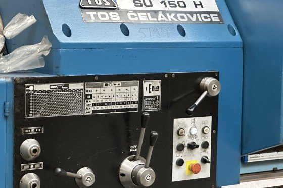 TOS - SU 150 H Centre lathe used | Mach4Metal