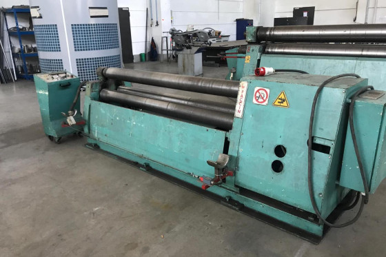 FACCIN - HCI 3 roll plate bender used | Mach4Metal