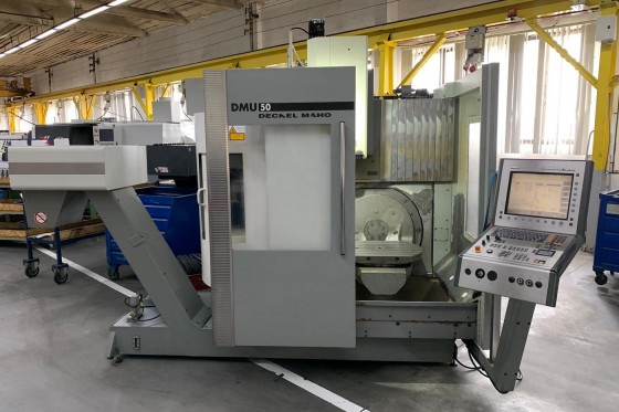 DMU 50 T 3-axis CNC machine (VMC) used | Mach4Metal