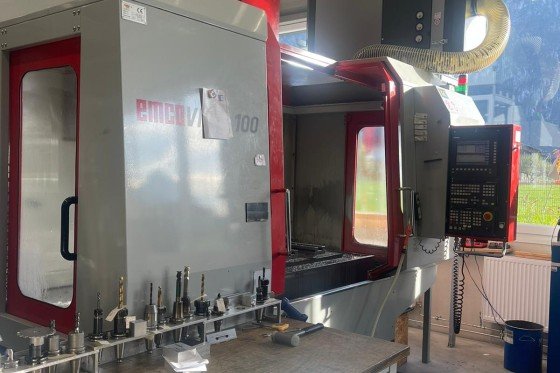 EMCO Famup - VMC 100 3-axis CNC machine (VMC) used | Mach4Metal