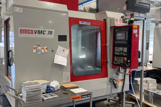 EMCO Famup - VMC 70 3-axis CNC machine (VMC) used | Mach4Metal