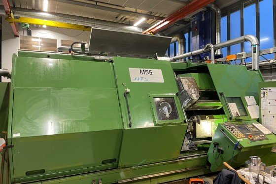 WFL Austria - M55 CNC Lathe with y-axis used | Mach4Metal