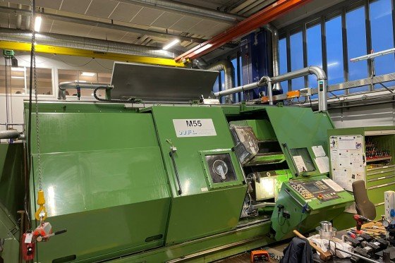 WFL Austria - M55 CNC Lathe with y-axis used | Mach4Metal