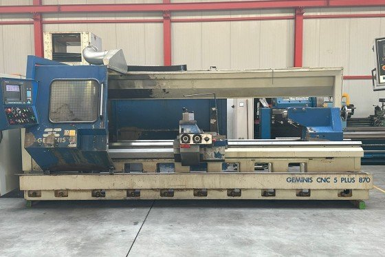 GEMINIS - CNC 5 Plus 870 CNC lathe used | Mach4Metal