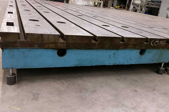 STOLLE - DT S T slotted bed plate used | Mach4Metal