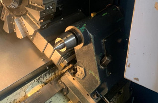 DOOSAN - LYNX 220 LC CNC Lathe with c-axis used | Mach4Metal