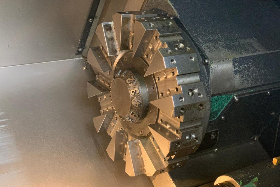 DOOSAN - LYNX 220 LC CNC Lathe with c-axis used | Mach4Metal