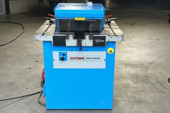 EUROMAC - Multi 220/6 V/A Notching machine used | Mach4Metal