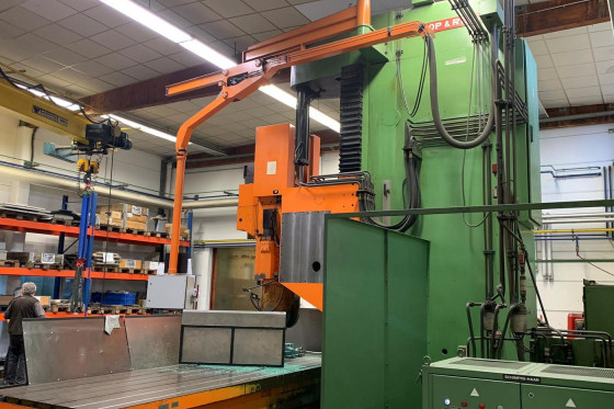 DROOP & REIN - FSM 1406 A 25 / 15 kcN Bed type milling machine used ...