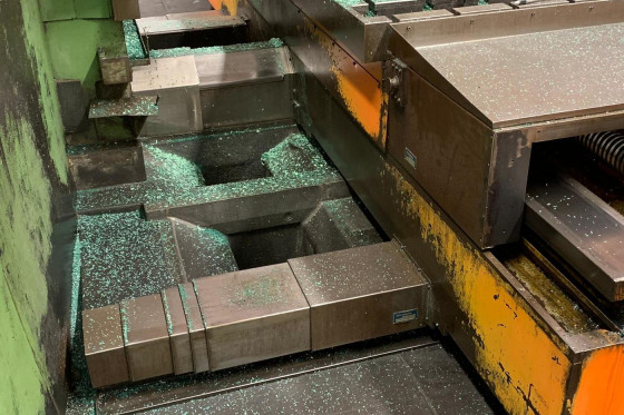 DROOP & REIN - FSM 1406 A 25 / 15 kcN Bed type milling machine used ...