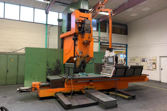 DROOP & REIN - FSM 1406 A 25 / 15 kcN Bed type milling machine used ...