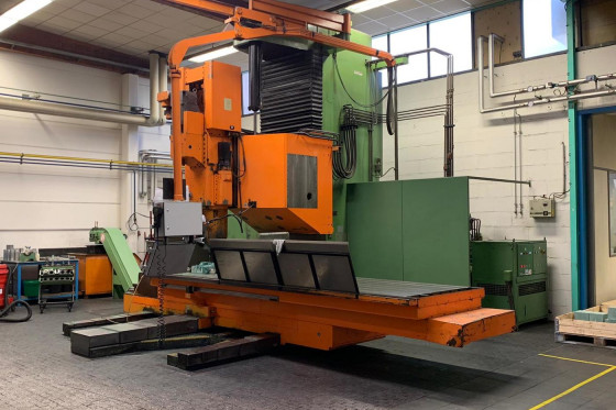 DROOP & REIN - FSM 1406 A 25 / 15 kcN Bed type milling machine used ...