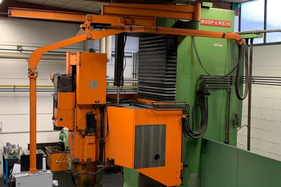 DROOP & REIN - FSM 1406 A 25 / 15 kcN Bed type milling machine used ...