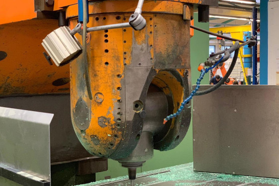 DROOP & REIN - FSM 1406 A 25 / 15 kcN Bed type milling machine used ...