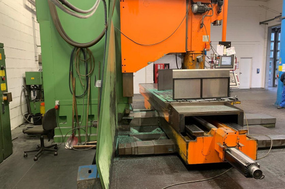 DROOP & REIN - FSM 1406 A 25 / 15 kcN Bed type milling machine used ...