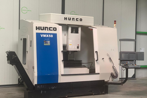 HURCO - VMX 50 3-axis CNC machine (VMC) used | Mach4Metal