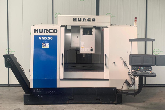 HURCO - VMX 50 3-axis CNC machine (VMC) used | Mach4Metal