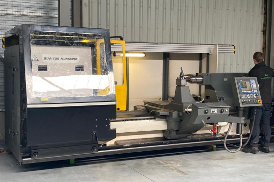 TOS - SUA 125 NUMERIC Centre lathe used | Mach4Metal
