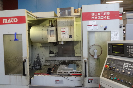 QUASER - MV 204 II 3-axis CNC machine (VMC) used | Mach4Metal