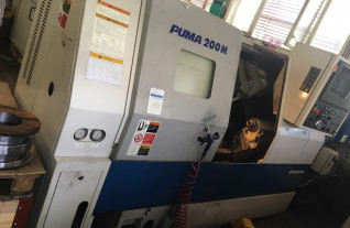 PUMA 200 M CNC lathe used | Mach4Metal