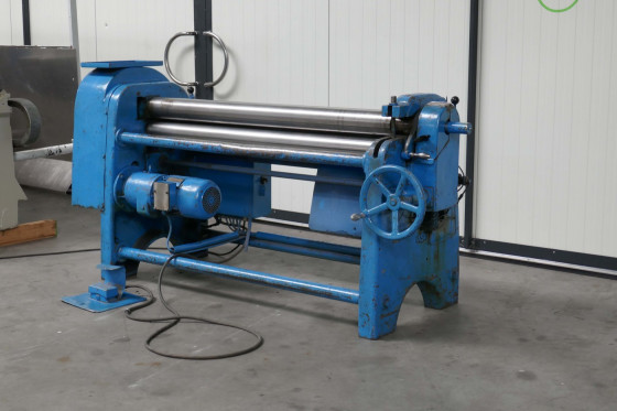 Fasti 3 roll ASymetric plate bender 1540 x 4 mm 3 roll plate bender ...