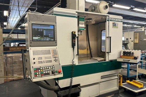 FEHLMANN - PICOMAX 60-CNC 3-axis CNC machine (VMC) used | Mach4Metal