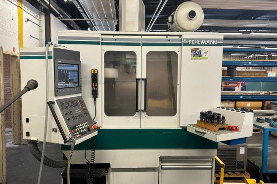 FEHLMANN - PICOMAX 60-CNC 3-axis CNC machine (VMC) used | Mach4Metal