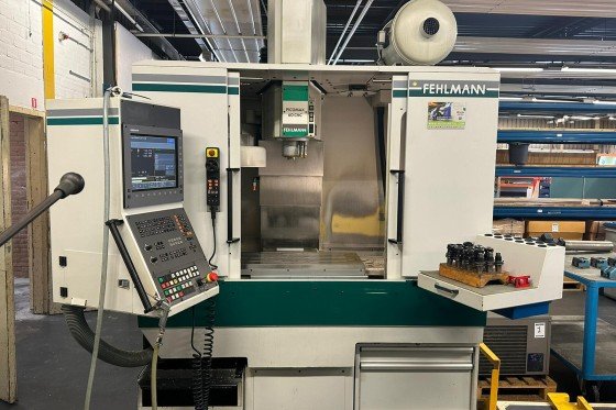 FEHLMANN - PICOMAX 60-CNC 3-axis CNC machine (VMC) used | Mach4Metal