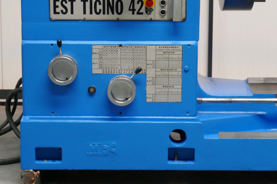 EST TICINO - ET BM 420 Sliding bed lathe used | Mach4Metal