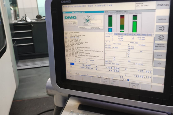 DMG MORI - DMF 360 Linear 5-axis CNC machine (VMC) used | Mach4Metal