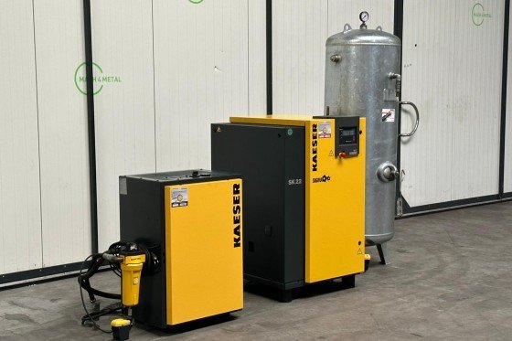 Kaeser - SK 22 Other metal cutting used | Mach4Metal
