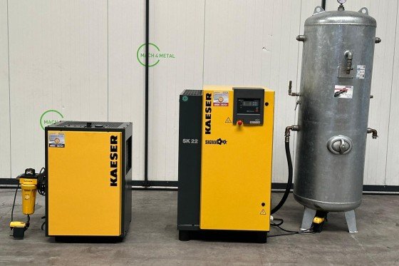 Kaeser - SK 22 Other metal cutting used | Mach4Metal