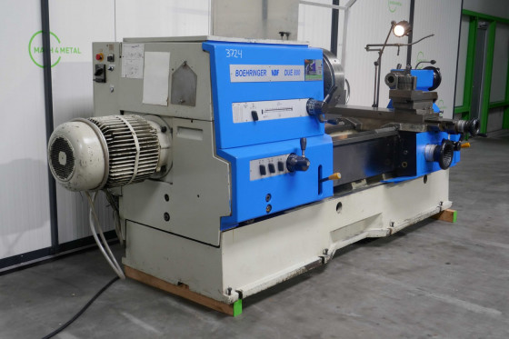 BOEHRINGER - DUE 800 x 1.000 Centre lathe used | Mach4Metal