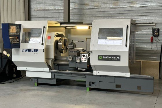 WEILER - E 70 Teach-in lathe used | Mach4Metal