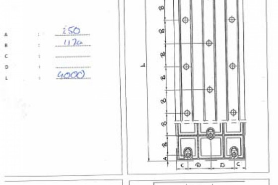 SKODA T-gleuf opspanplaat gebruikt | Mach4Metal