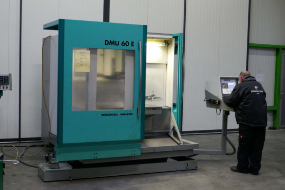 DMU 60 E 3-axis CNC machine (VMC) used | Mach4Metal