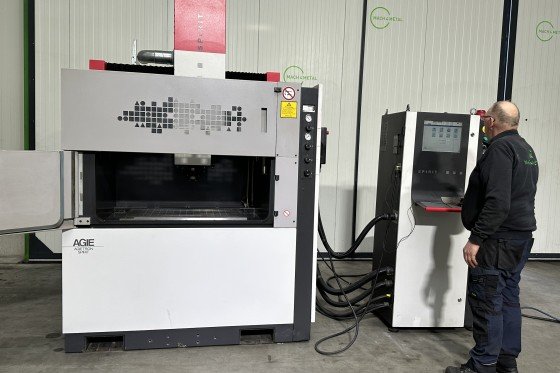 Agie - Spirit 4C EDM machine used | Mach4Metal