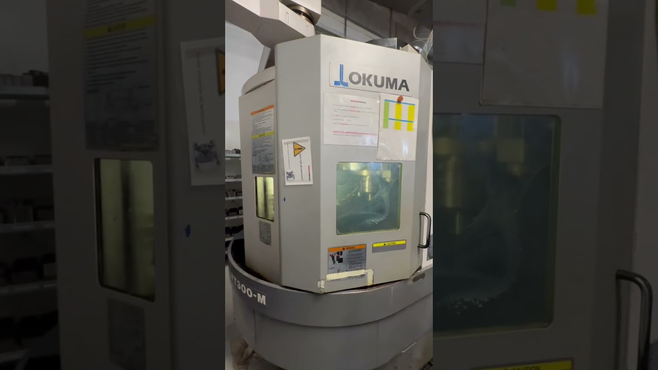 Okuma - LVT-300 M CNC Vertical lathe used | Mach4Metal