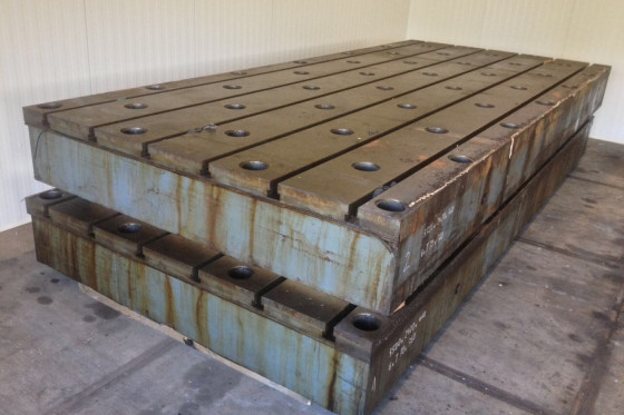 STOLLE - RDG T slotted bed plate used | Mach4Metal