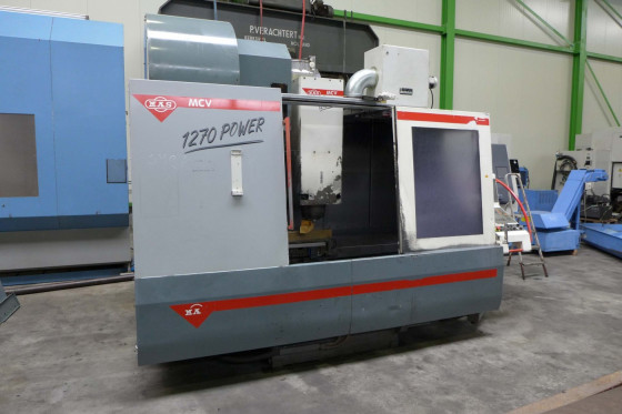 VMC 1270 Power 3-axis CNC machine (VMC) used | Mach4Metal