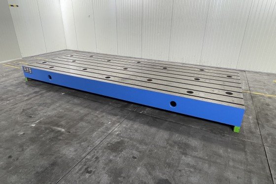 STOLLE - CAST IRON T slotted bed plate used | Mach4Metal