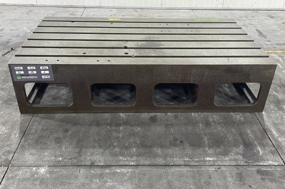 STOLLE - Cast Iron Box table used | Mach4Metal