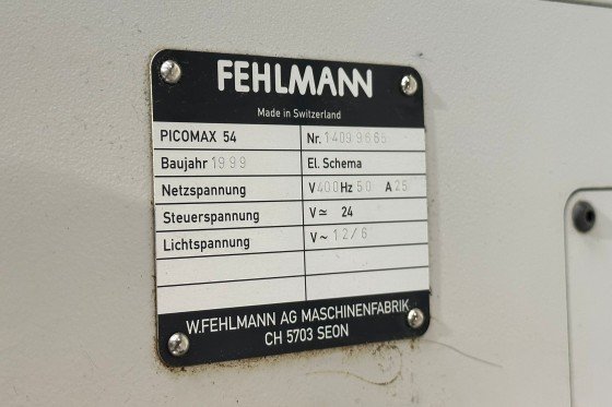 FEHLMANN - Picomax P54 CNC milling machine used | Mach4Metal